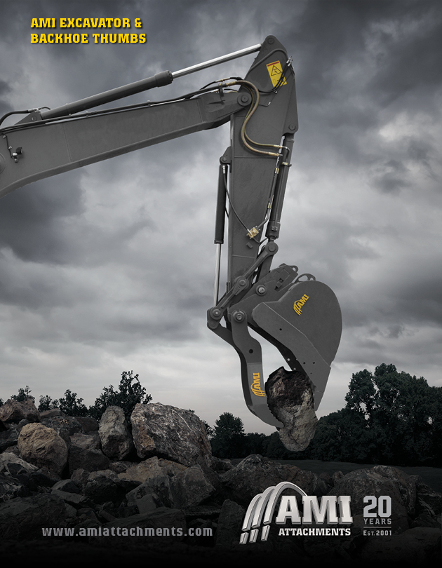 Progressive Link Hydraulic Thumb - AMI Attachments®