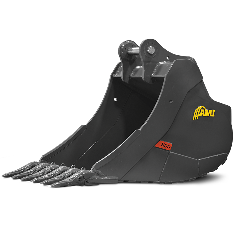 High Capacity Heavy Duty Digging Bucket - AMI Attachments