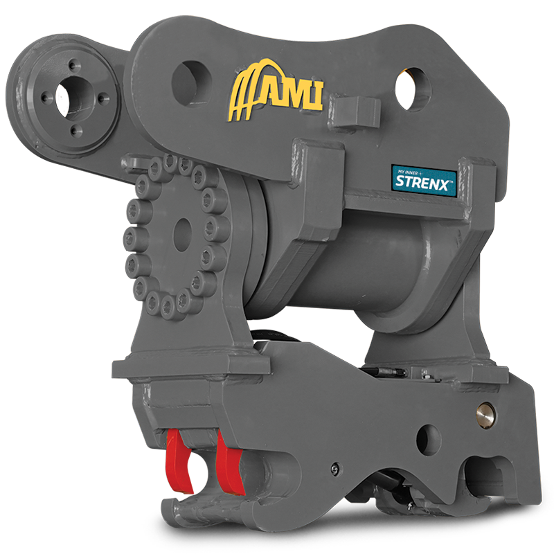 PowerTilt Hydraulic Pin Grab Coupler - AMI Attachments