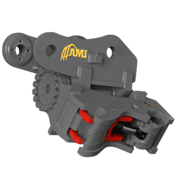 Power Tilt Hydraulic Pin Grab Coupler - AMI Attachments