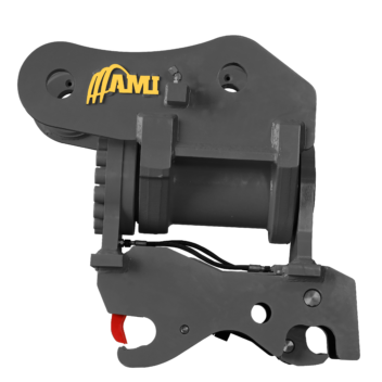 Power Tilt Hydraulic Pin Grab Coupler - AMI Attachments