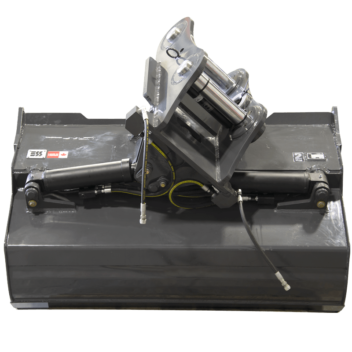 Hydraulic Tilt Ditch Cleaning Bucket - AMI Attachments