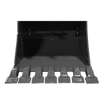 Heavy Duty Digging Bucket - Spade Tooth - AMI Attachments