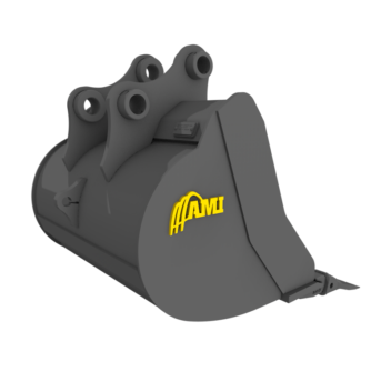 Heavy Duty Digging Bucket - Spade Tooth - AMI Attachments
