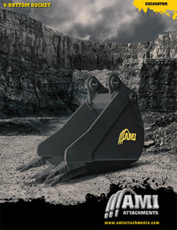 V-Bottom Bucket - AMI Attachments®