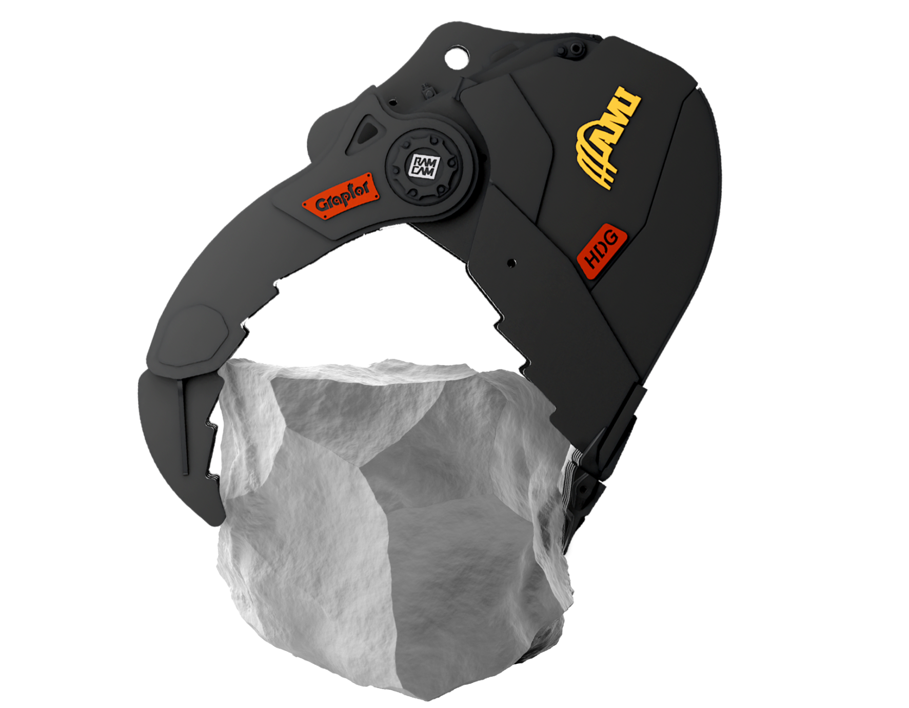 AMI Graptor® Bucket Powered by RAMCAM®