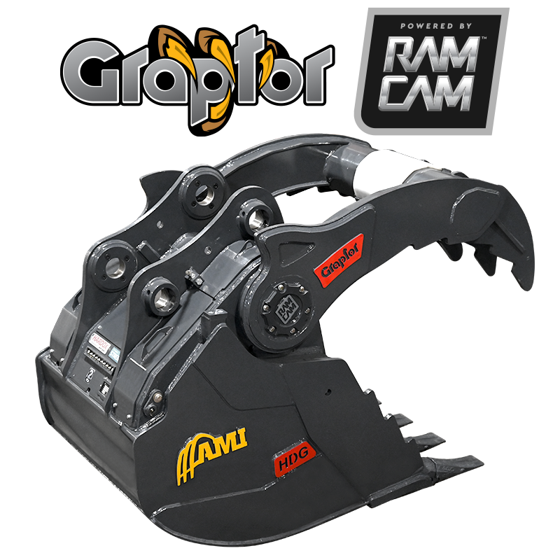 Dangling Rotating Log Grapple - AMI Attachments®